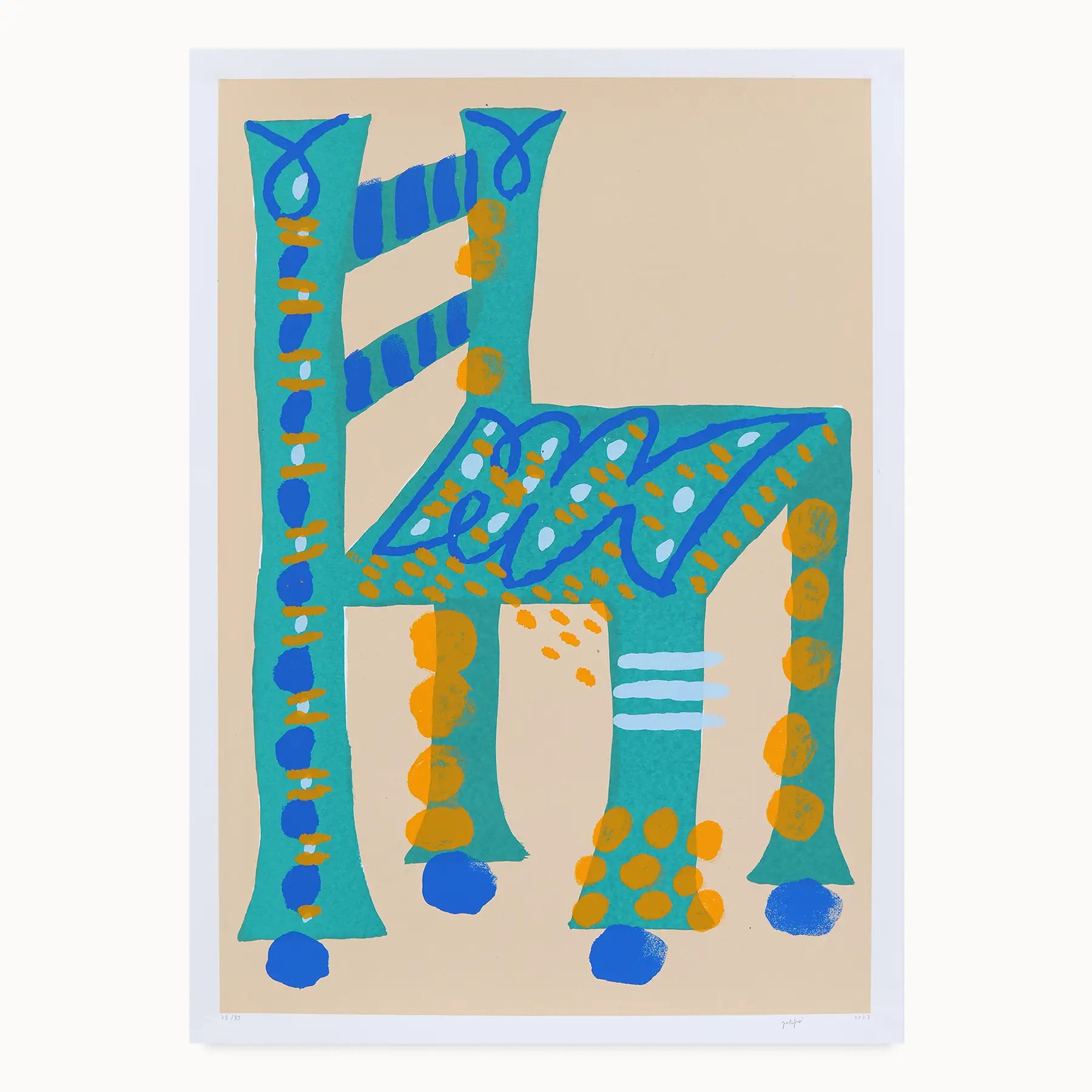 Palefroi » Cross-pollination: III - Mutations » Screen Print